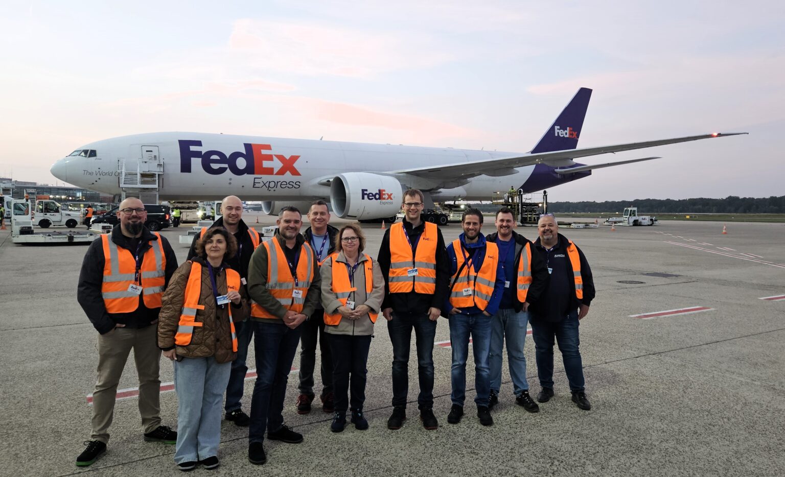 NIRO zu Besuch bei FedEx am Flughafen Köln/Bonn – NIRO